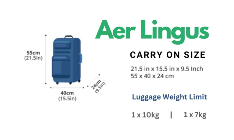 Aer Lingus Baggage Allowance - Excess Baggage Fee Updates