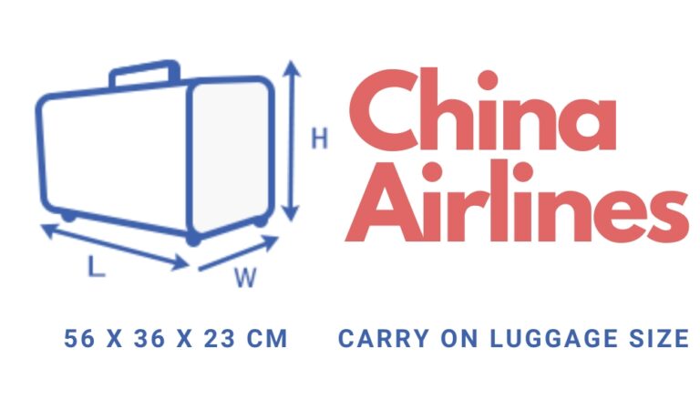 China Airlines Baggage Allowance 2024 - Luggage Fee, Policy