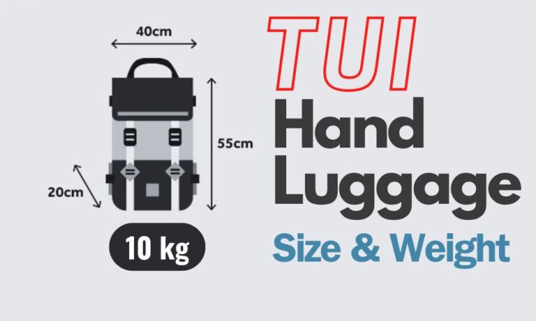 TUI Airways Baggage Allowance 2024 Hand Luggage Guidelines