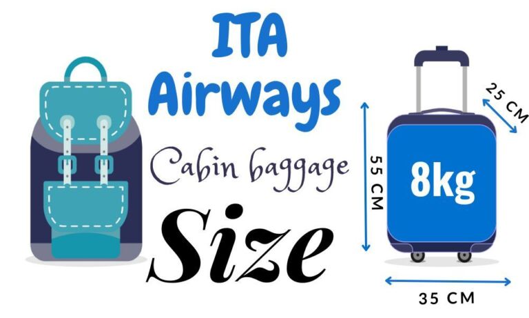 ITA Airways Baggage Allowance 2024 Carry-on Fees & Policy